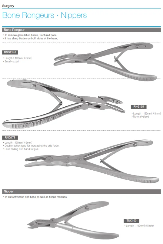 Osung Bone Rongeurs | Nippers | Bone Files Dental Original - Heavenly ...